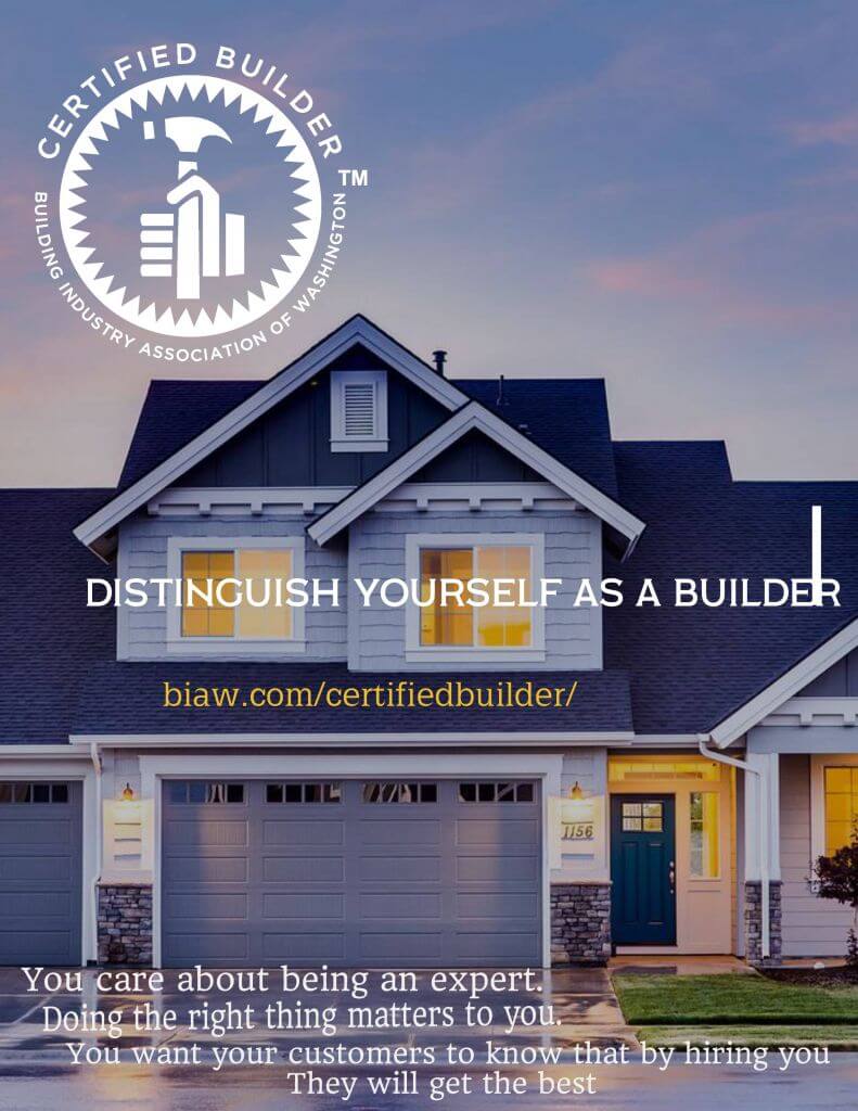 Certified Builder - North Peninsula Building Association